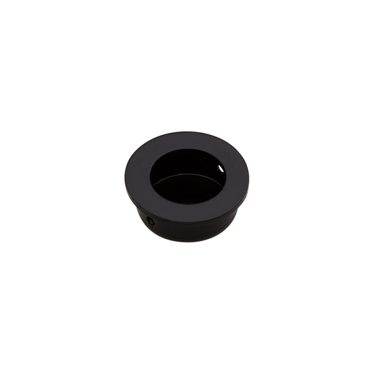 Matte Black FLUSH PULL Round Handle 30mm Open Design – Mucheln Door ...