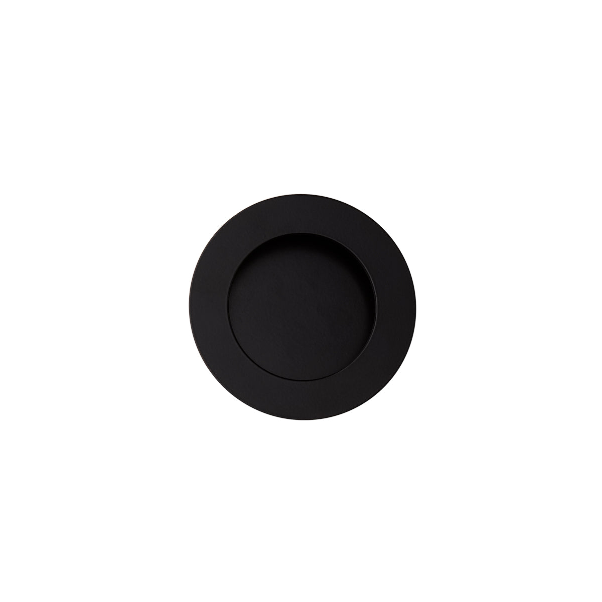 Matte Black FLUSH PULL Round Handle 50mm Open Design – Mucheln Door ...